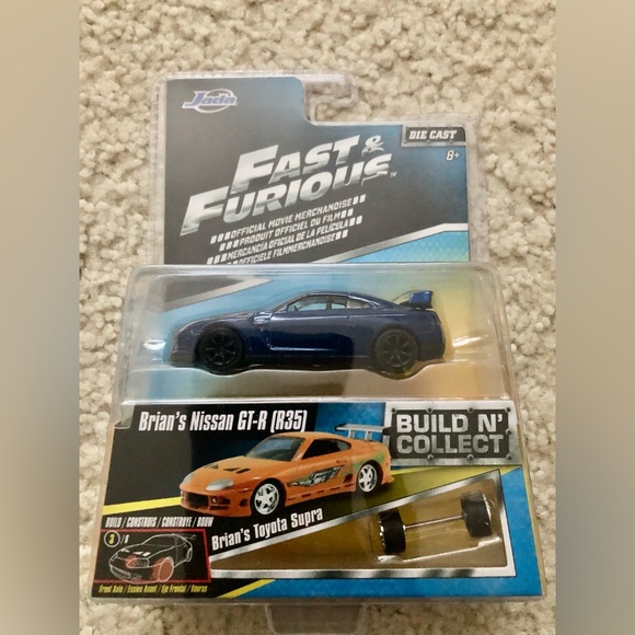 Jada Toys | Toys | Jada Toys Fast Furious Brians Nissan Gtr R35 | Poshmark